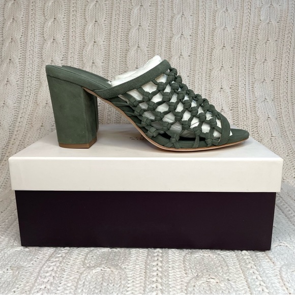 Etienne Aigner | Shoes | Etienne Aigner Lanai Sandal In Fatigue Green ...
